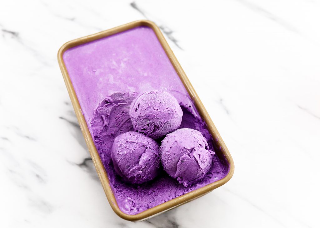No-Churn Ube Ice Cream (Purple Yam Ice Cream) | Chef Sheilla