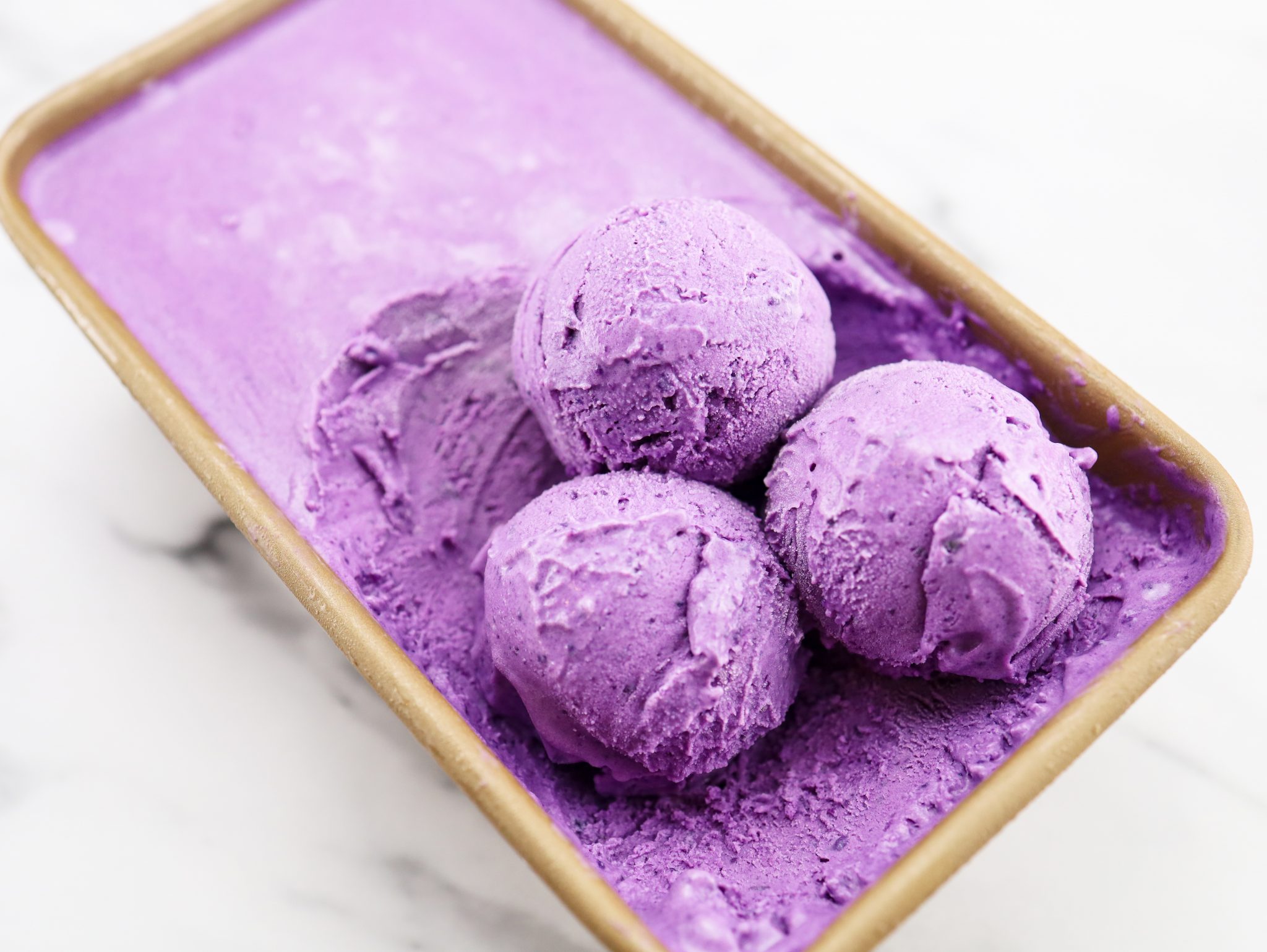 No-Churn Ube Ice Cream (Purple Yam Ice Cream) | Chef Sheilla